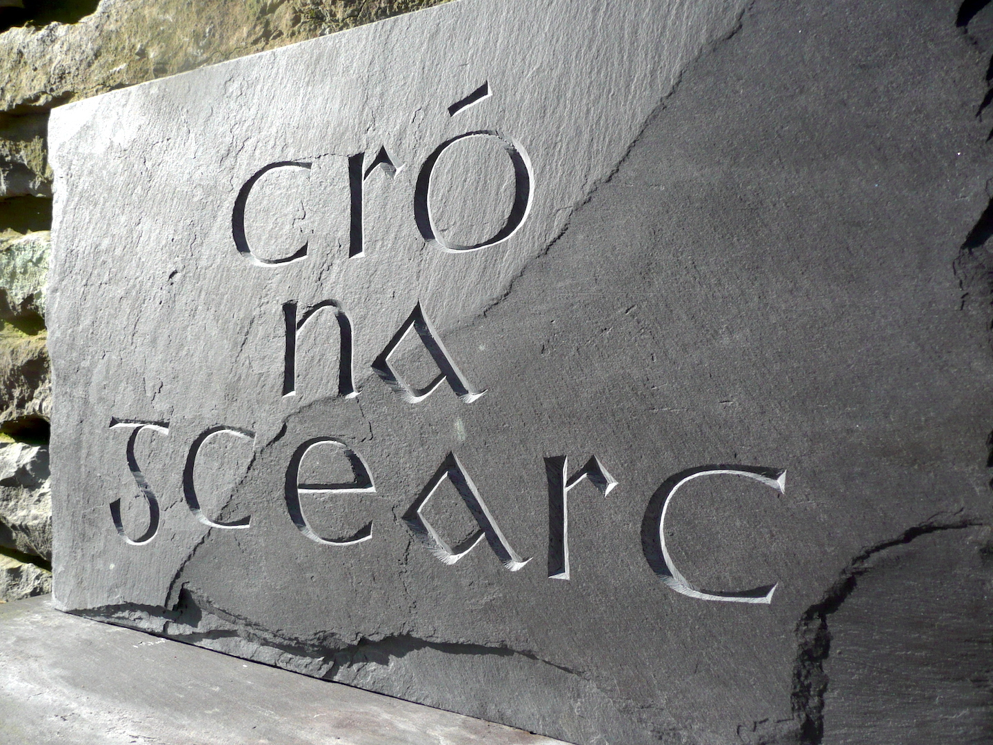 Hand Cut Lettering In Stone Masterclass | Leitrim Sculpture Centre
