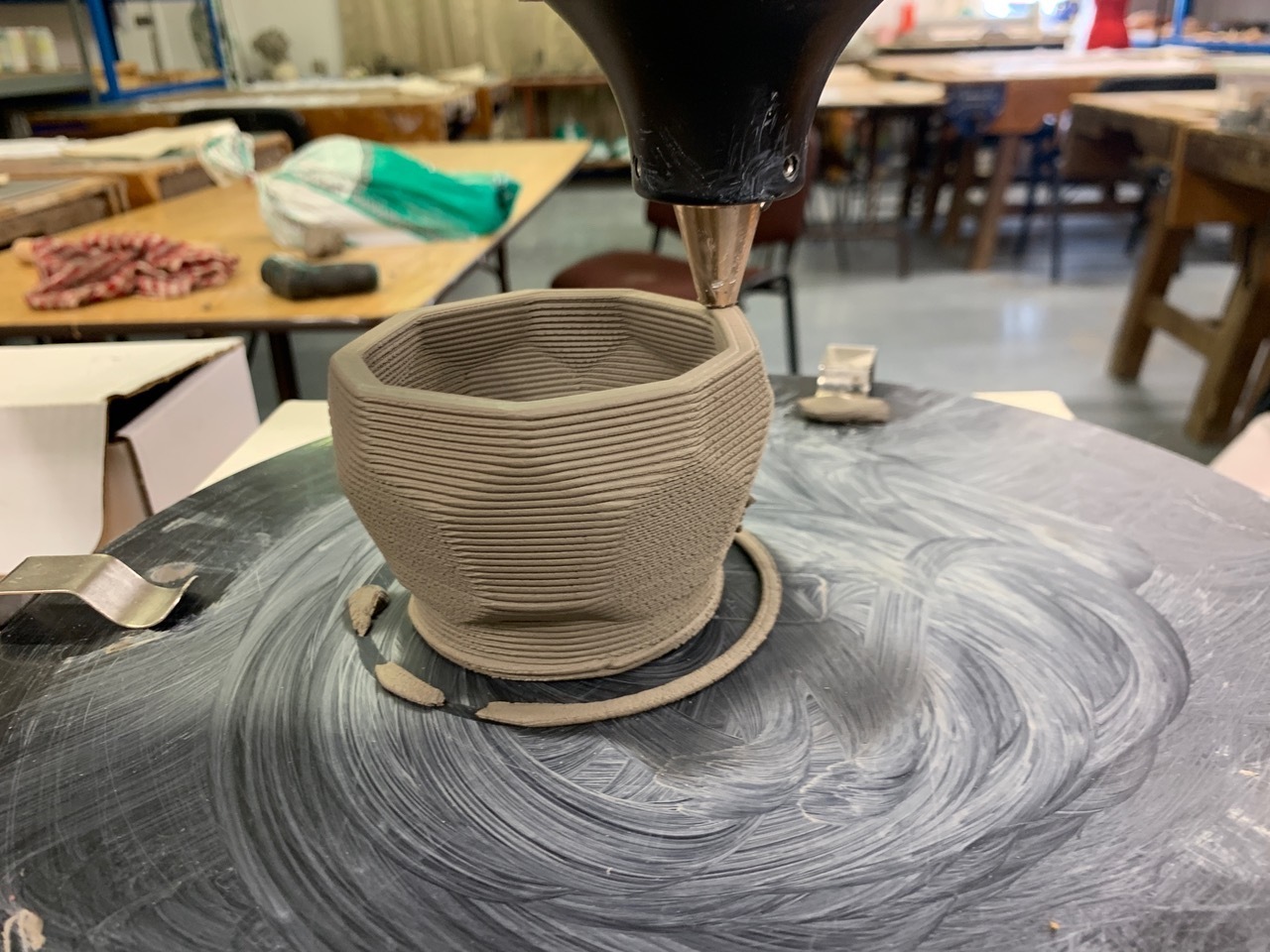 3D Ceramic Printing | Leitrim Sculpture Centre